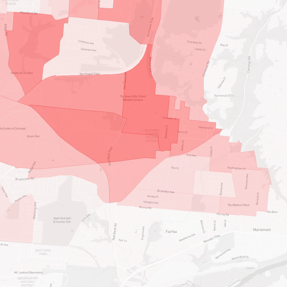 Madisonville Crime Map - Cincinnati, OH Neighborhood Safety 2026 ...