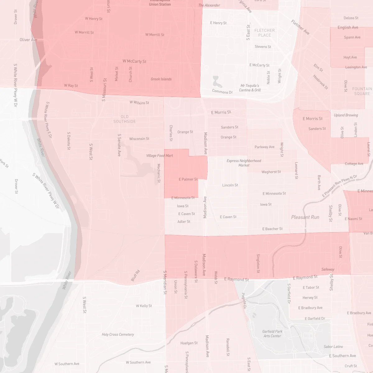 Near Southside Crime Map - Indianapolis, IN Neighborhood Safety 2026 ...