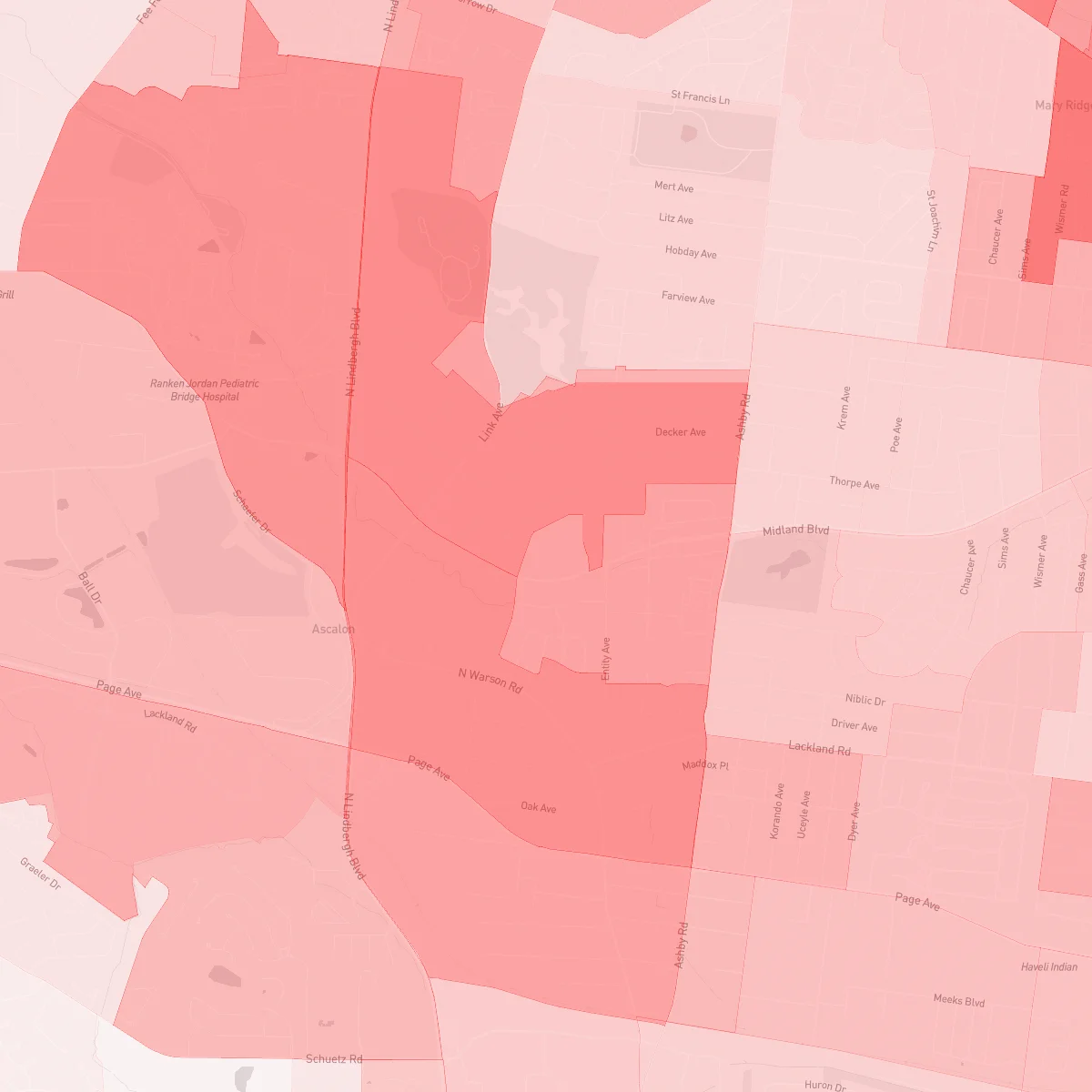 West Overland Crime Map - Saint Louis, MO Neighborhood Safety 2026 ...