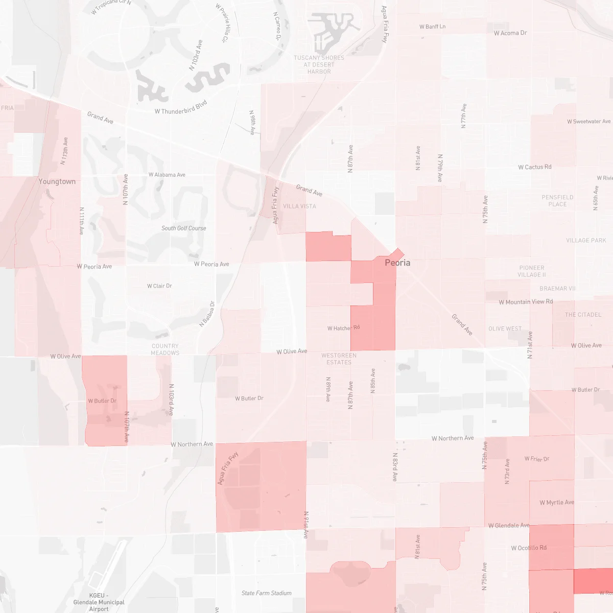 85345 Crime Map - Peoria, AZ Zip Code Safety 2026 | DoorProfit