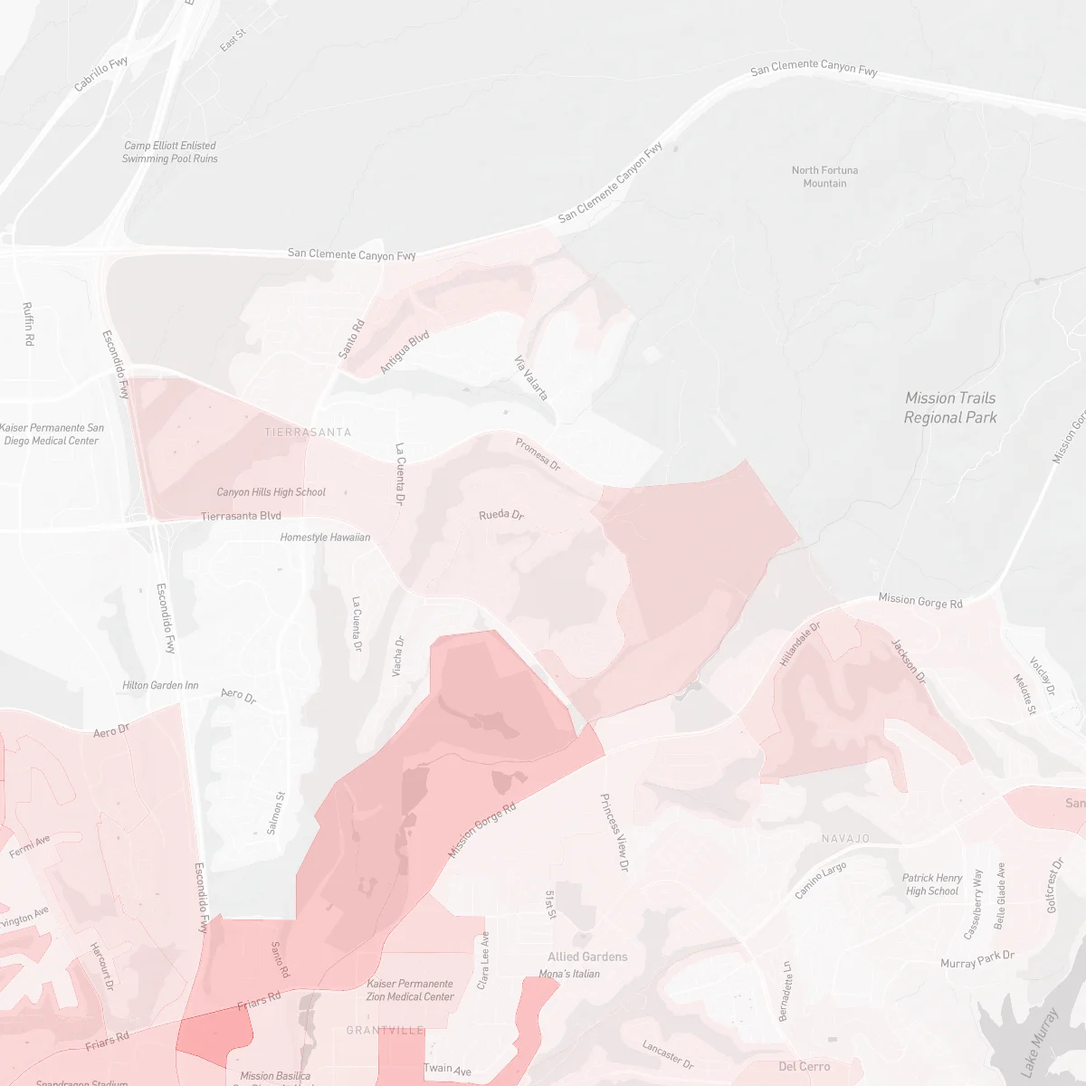 92124 Crime Map - San Diego, CA Zip Code Safety 2026 | DoorProfit